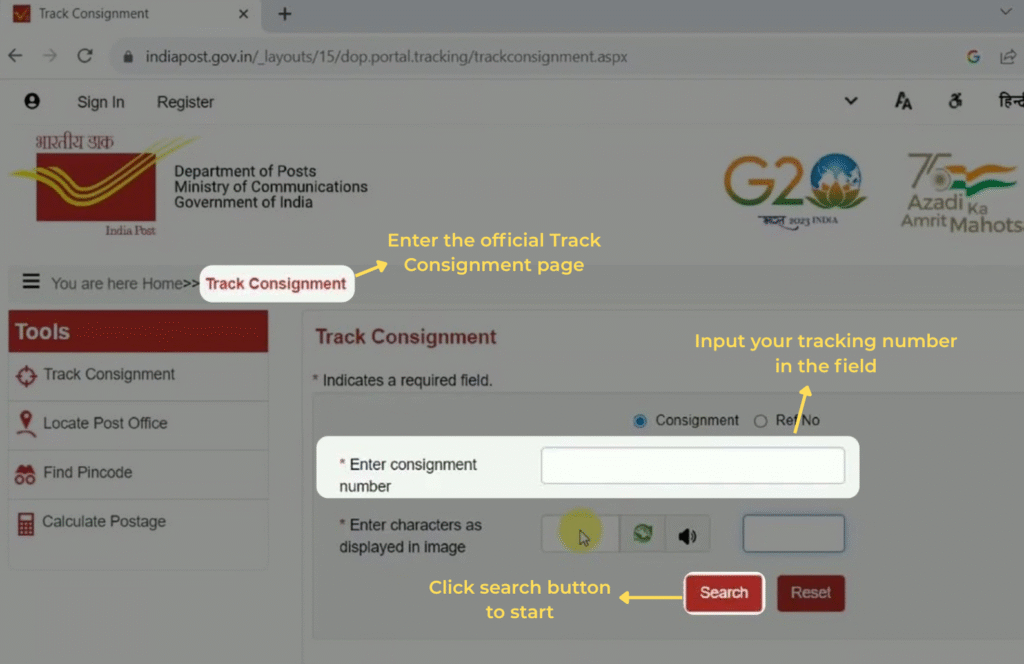 What is a Consignment Number in India Post? | Jones Elite Logistics