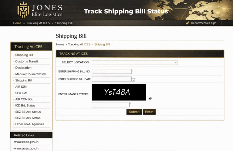 How To Check Shipping Bill Status? | Jones Elite Logistics